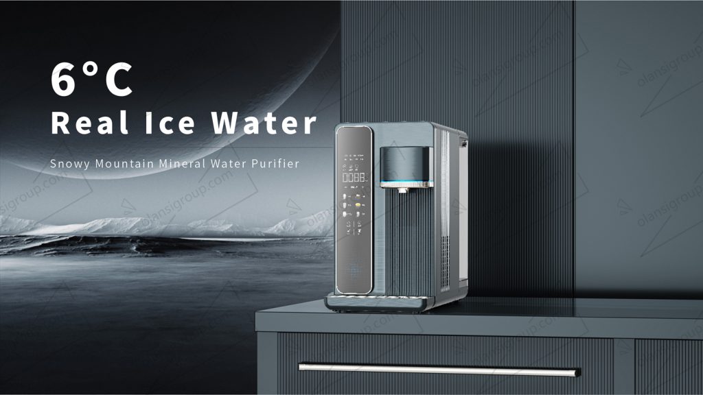 W25C Ice water purifier with separate tank, no waste water circulation ...