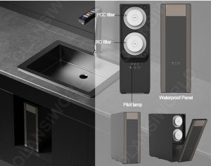 W10 Household 1000GPD Reverse Osmosis RO Filter Direct Drinking Water ...